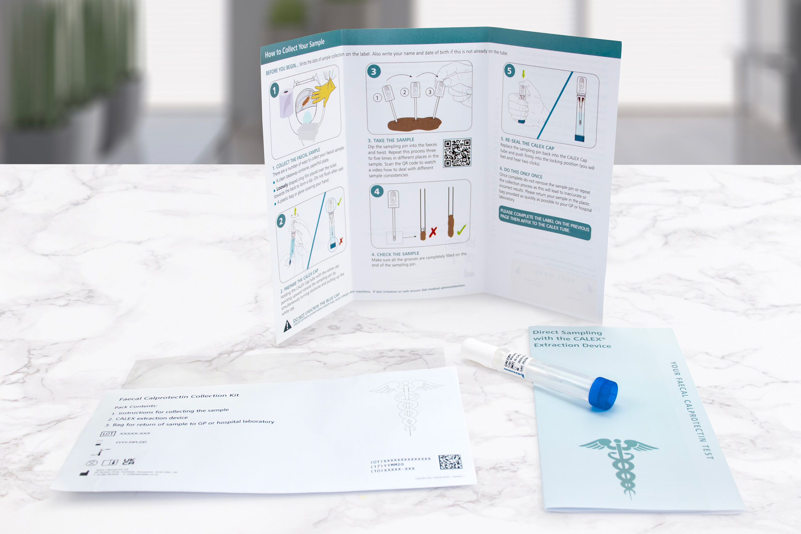 CALEX® Patient Pack for Home Sampling | Calprotectin Testing