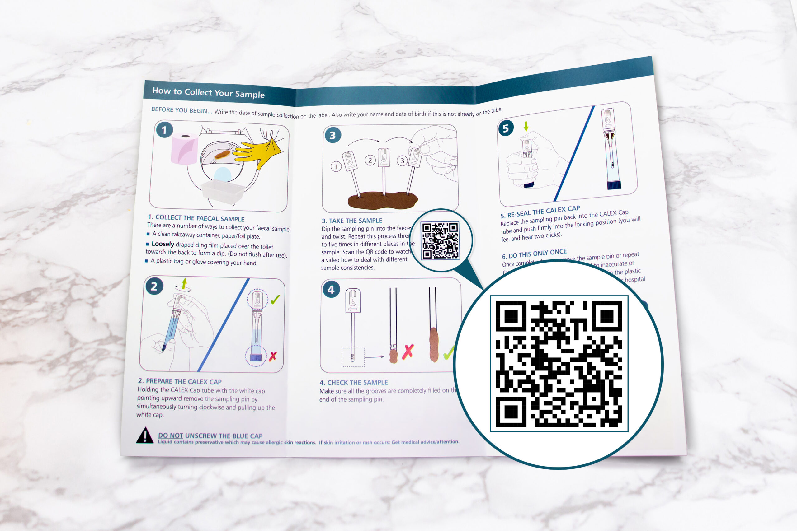 CALEX Patient Pack | Patient Pack Guidance | Calprotectin